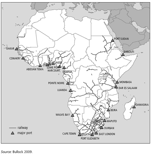 Africa Rail Map Africa Rail NEO International Partners